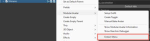 Modular Avatarでオブジェクトベースのメニュー管理、してみません？ | くろぼしめも